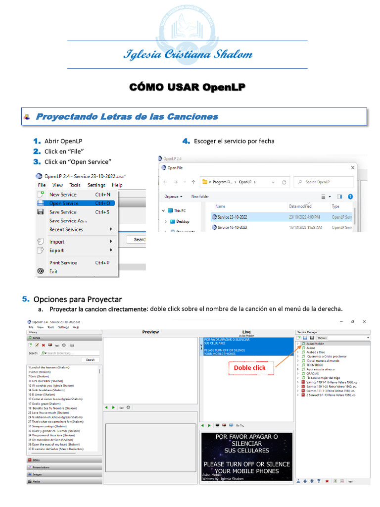 Manual OpenLP | PDF | Software