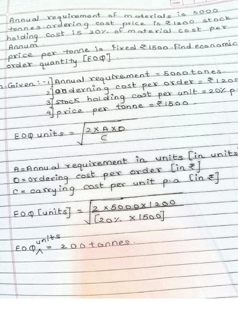 Cost Accounting Assignment | PDF