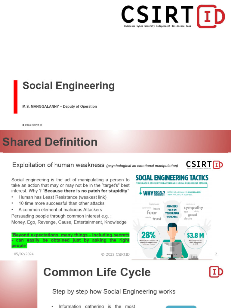 Social Engineering en | PDF | Phishing | Social Engineering (Security)
