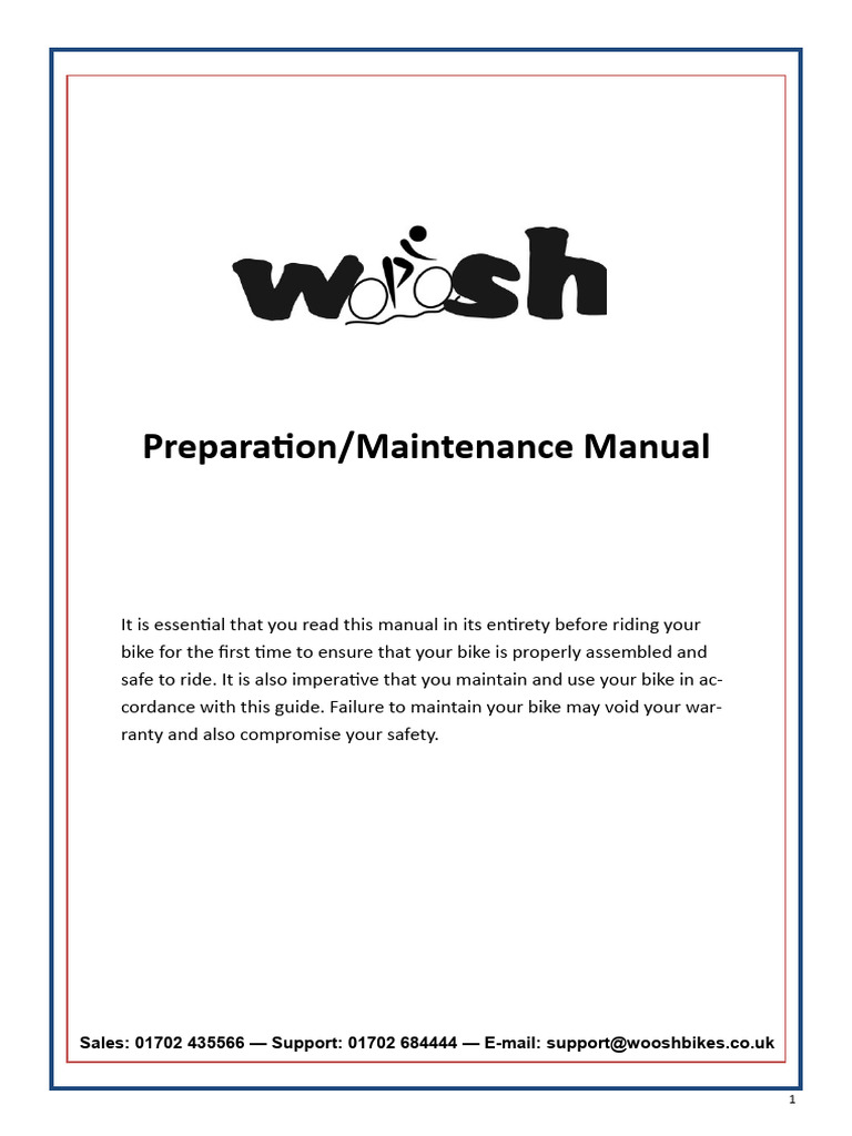 Maintenance | PDF