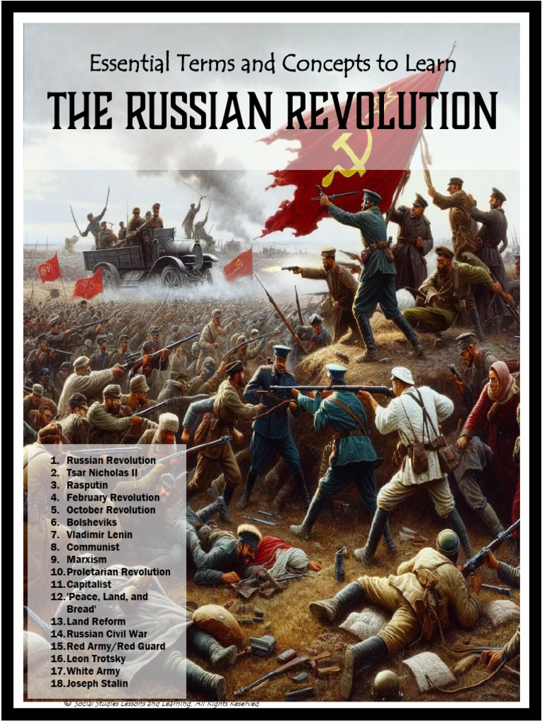 CHRISTIAN REED - TheRussianRussianRevolutionKeyTermsandConcepts-1 | PDF ...