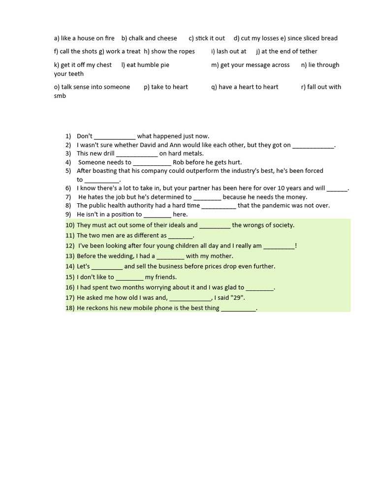 Exercise For MC Proficiency Unit 2 | PDF | Games & Activities | Art