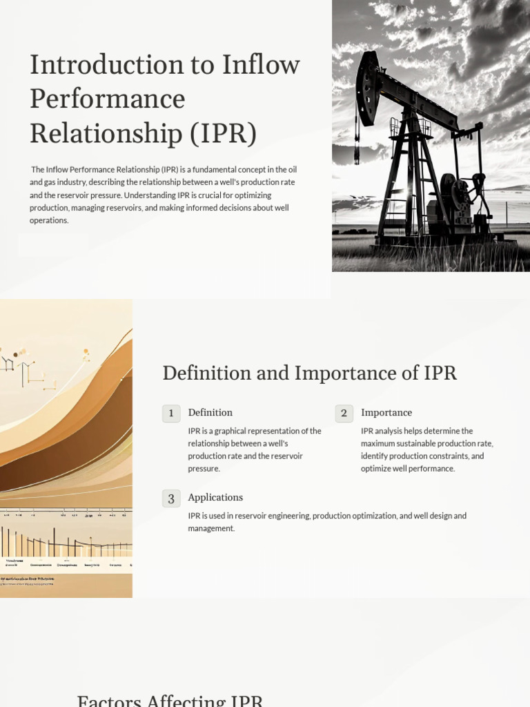 Inflow Performance Relationship (IPR) | PDF | Petroleum Reservoir | Chemical Engineering