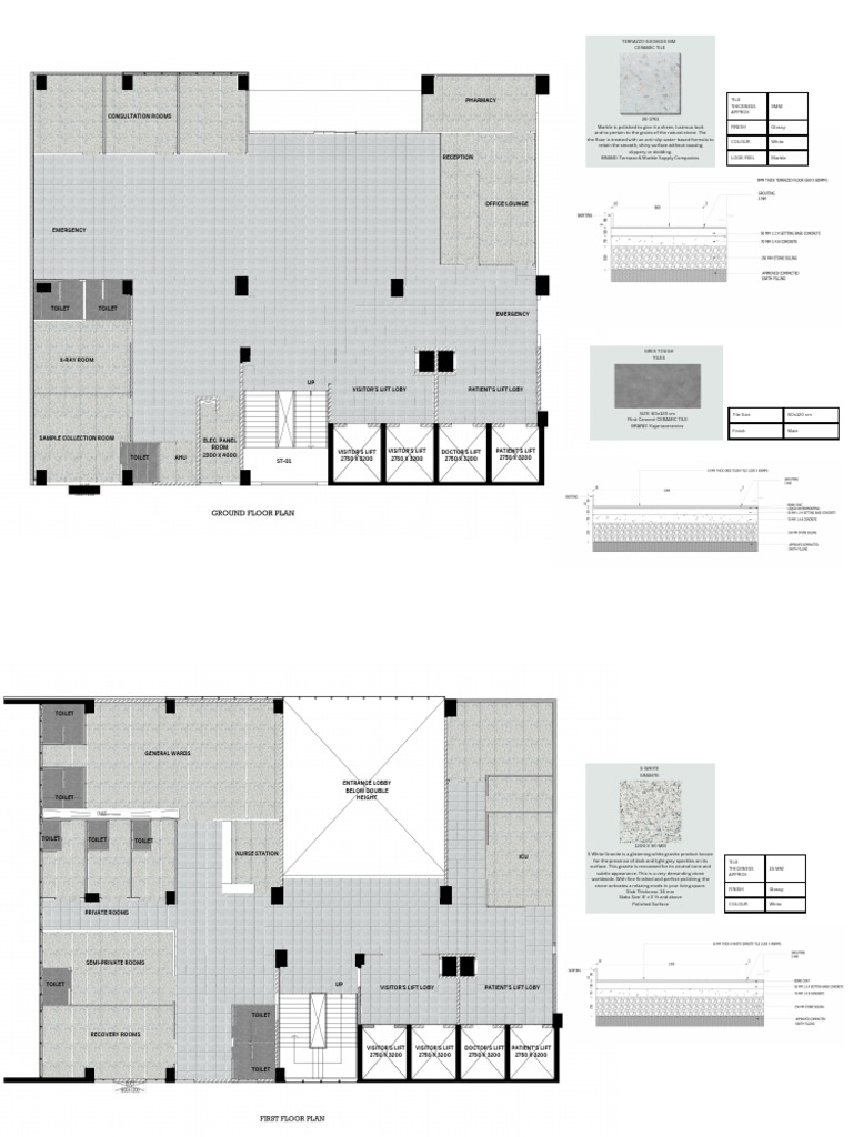 Rendered Flooring Layout GF&FF Kaif | PDF | Materials