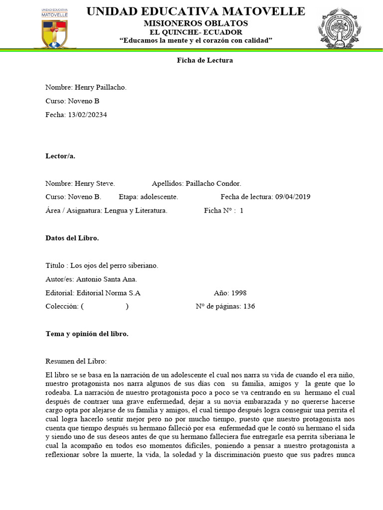 Formato de Documentos | PDF