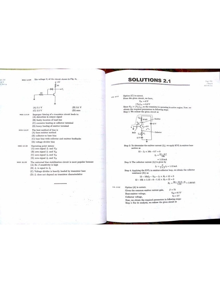 BJT at DC Solutions | PDF