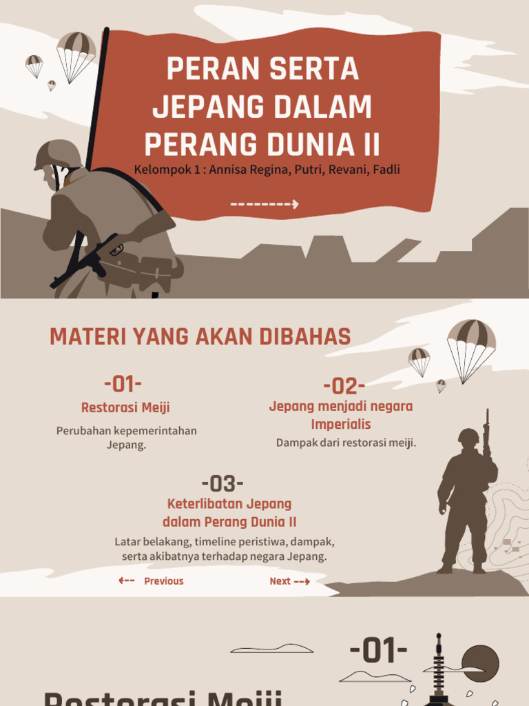 Peran Serta Jepang Dan Perang Dunia II | PDF