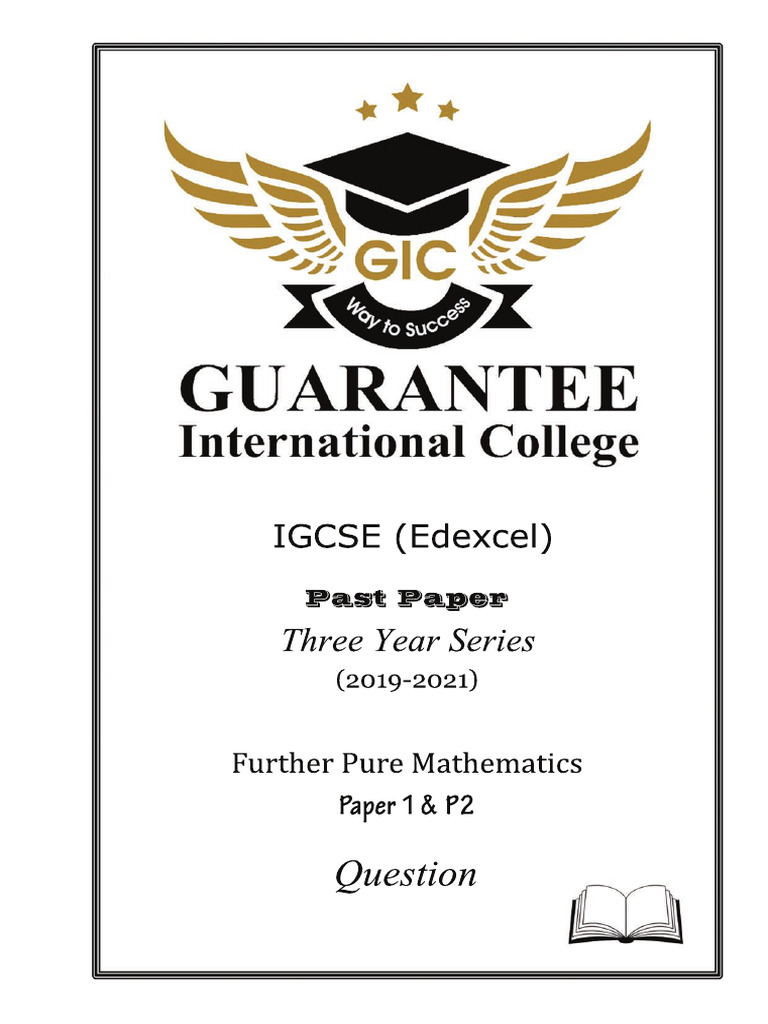Edexcel Further Pure Mathematics P1 & P2 (2019-2021) Q | PDF | Area | Geometry