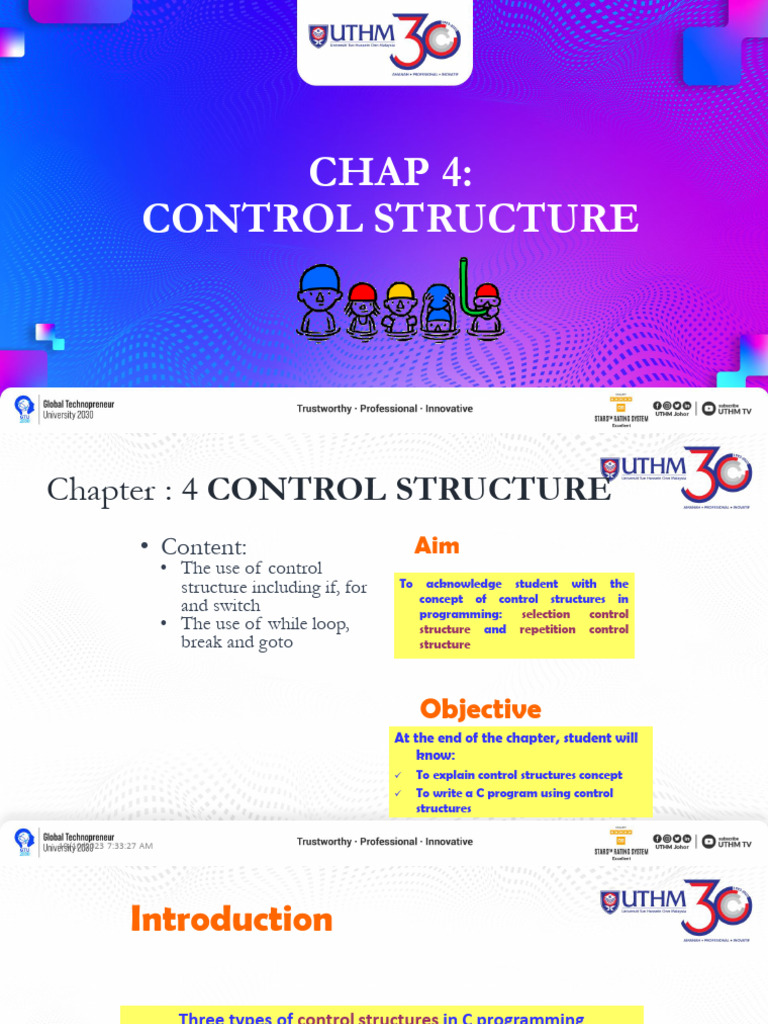 computer programming chapter4 | PDF | Control Flow | Computer Programming computer programming chapter4 | PDF | Control Flow | Computer Programming