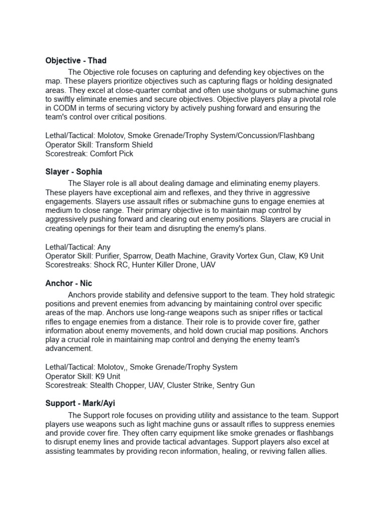 Codm HP Domi | PDF | Rifle | Unmanned Aerial Vehicle