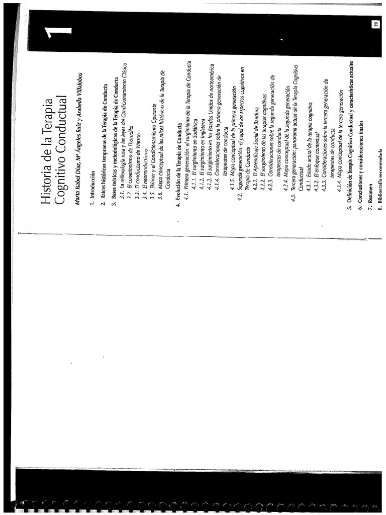 Cap 1 Historia de La TCC | PDF