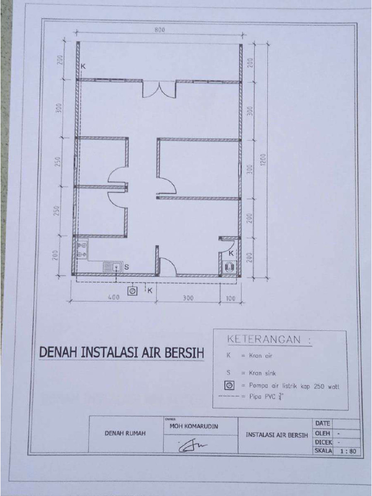 INSTALASI AIR Bangunan | PDF