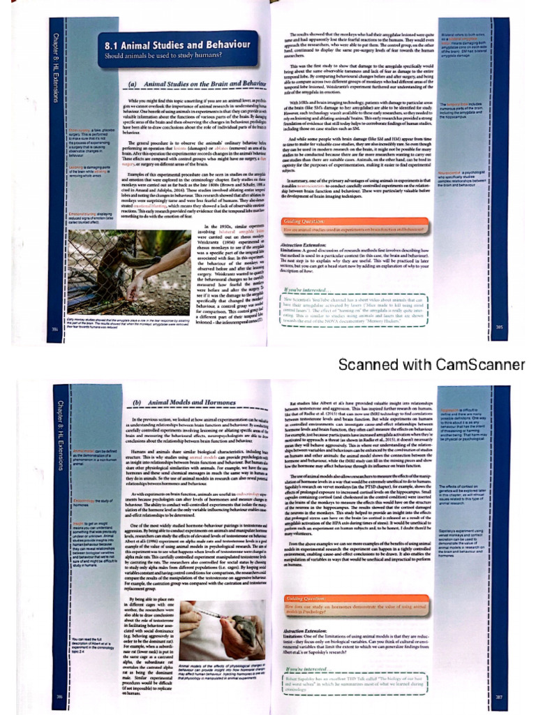 Animal Studies | PDF