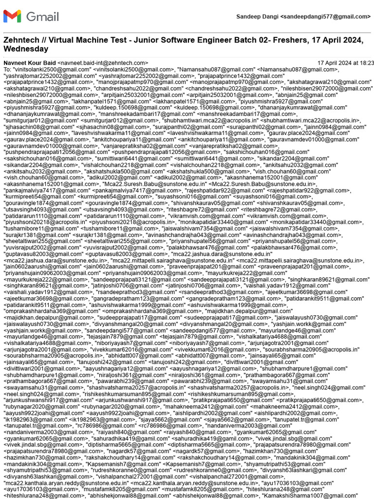 Gmail - Zehntech - Virtual Machine Test - Junior Software Engineer ...