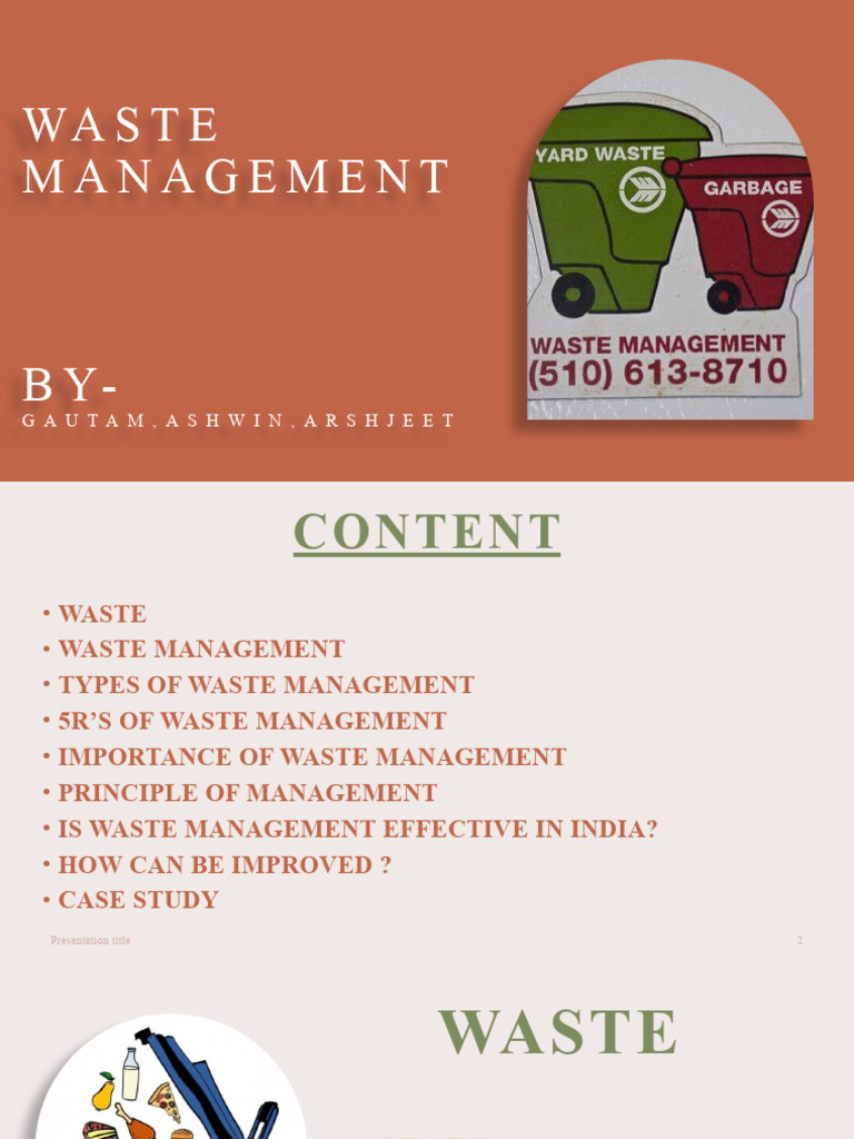 Waste Management | PDF | Waste Management | Waste