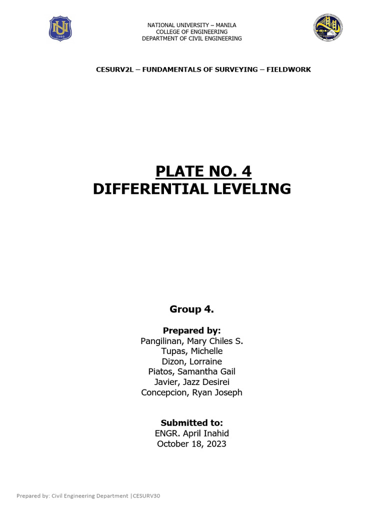 Group4 FW4 | Download Free PDF | Surveying