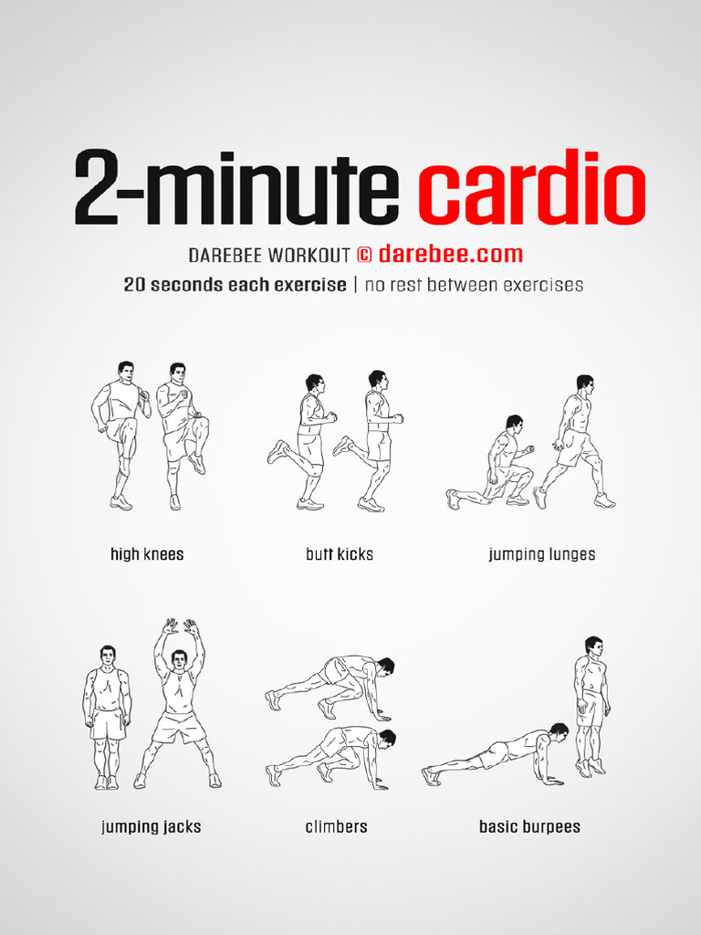 2minute Cardio Workout | PDF