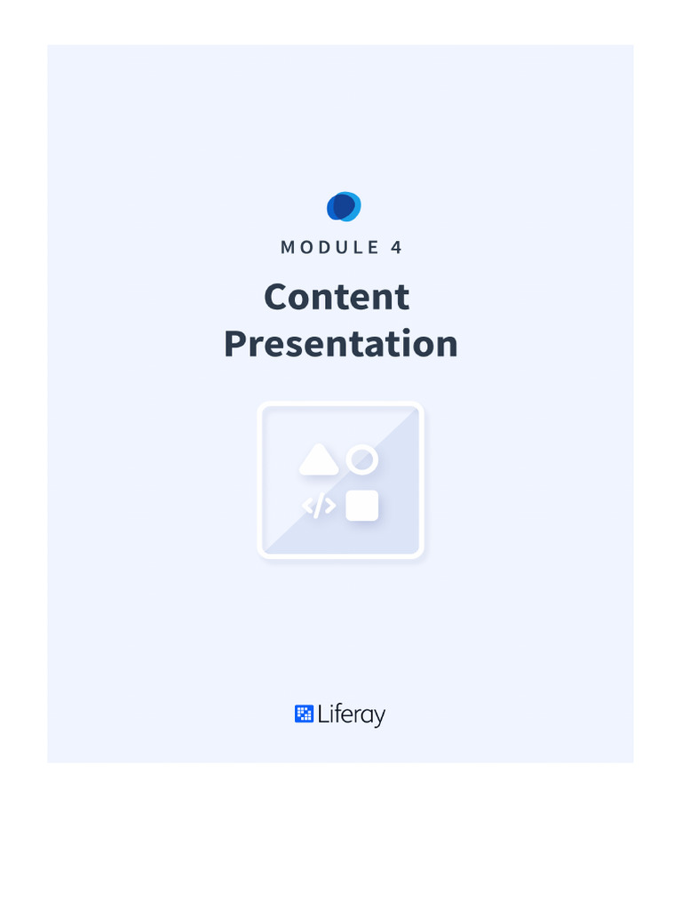 Content Presentation | PDF | Icon (Computing) | Computer File