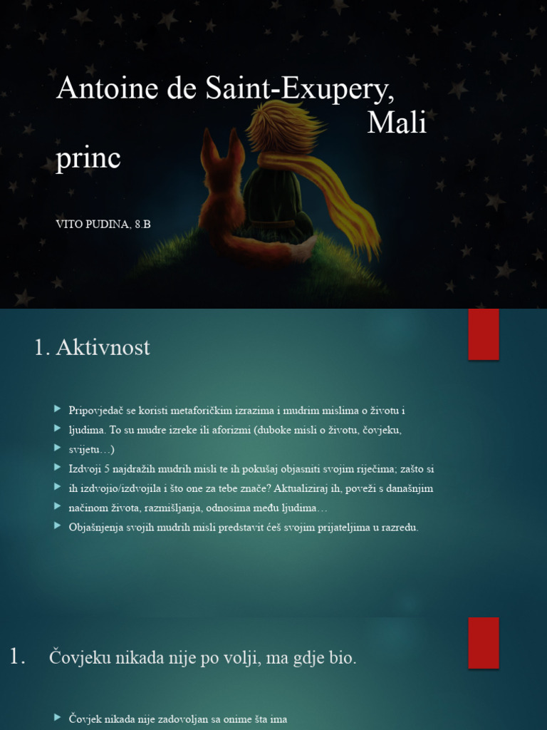 Mali Princ | PDF