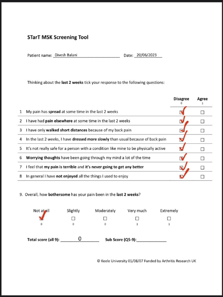 STarT_MSK_Screening_Tool (2) (2) | PDF