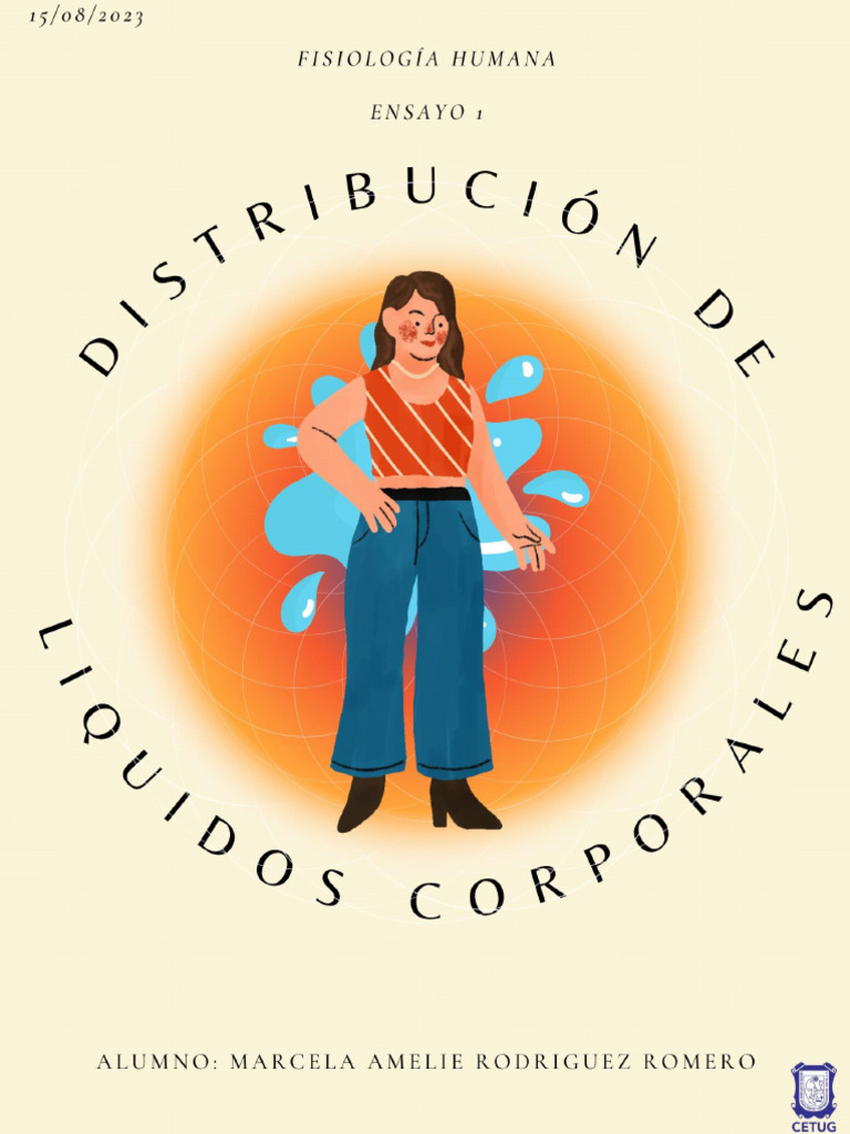 Distribución de Líquidos Corporales | PDF | Sodio | Homeostasis