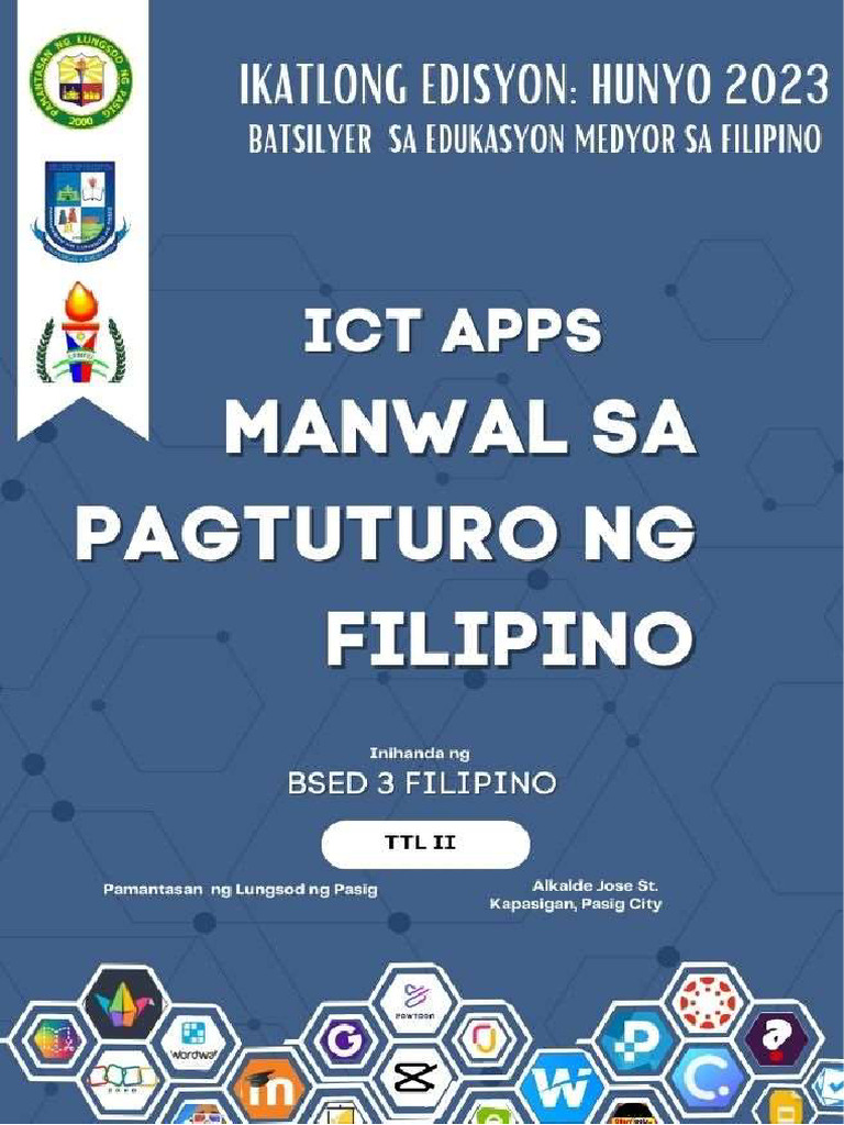 Ict Apps Manwal Sa Pagtuturo NG Filipino | PDF