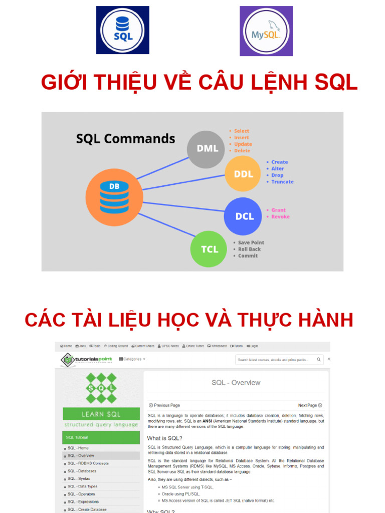 Slide 9.0 - SQL Intro | PDF