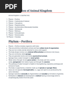 Invertebrate Classification Overview | PDF | Invertebrate | Biology
