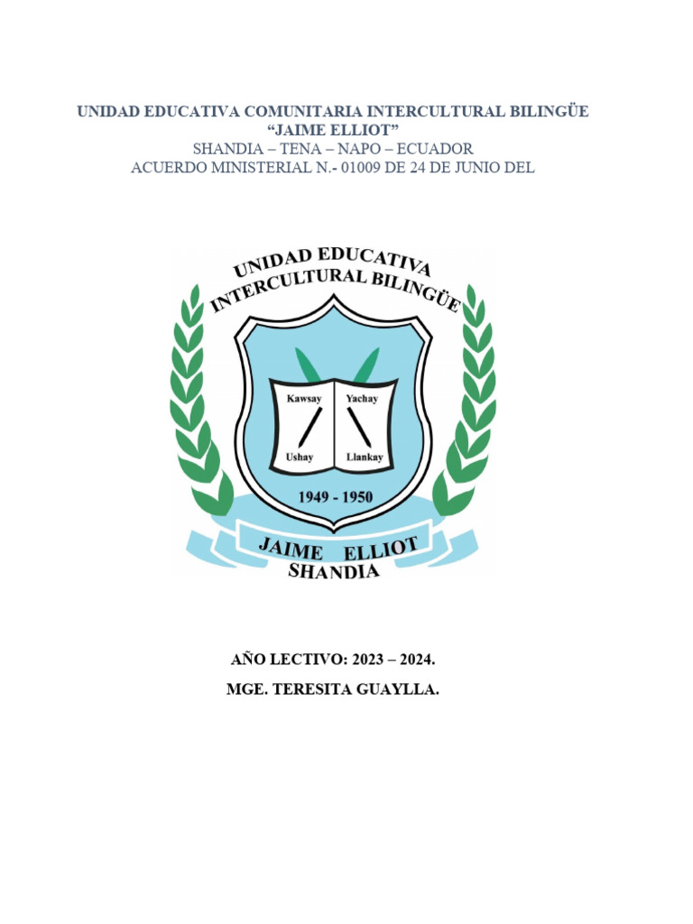 Guia 1 Quimica 1ro Bgu Bt Pdf Celsius Calor