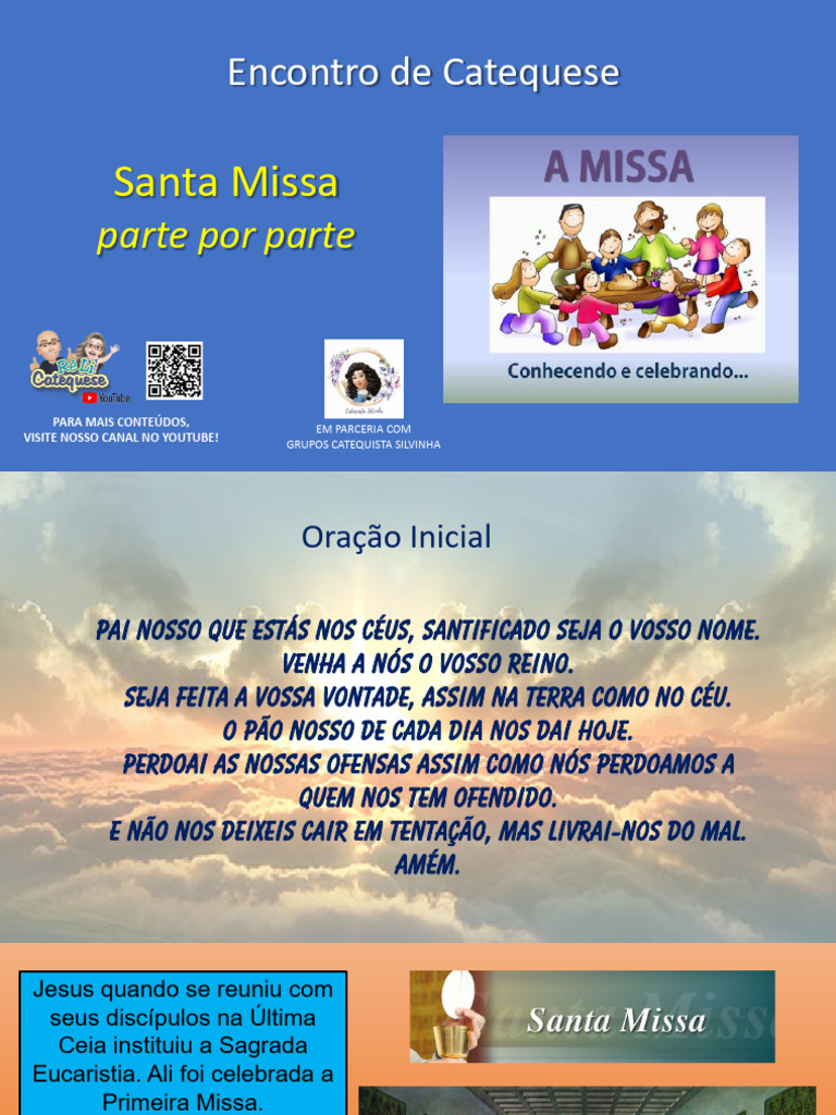 Missa Parte Por Parte | PDF | Eucaristia | Oração
