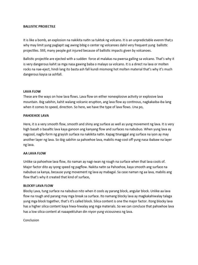 Ballistic Projectile | PDF