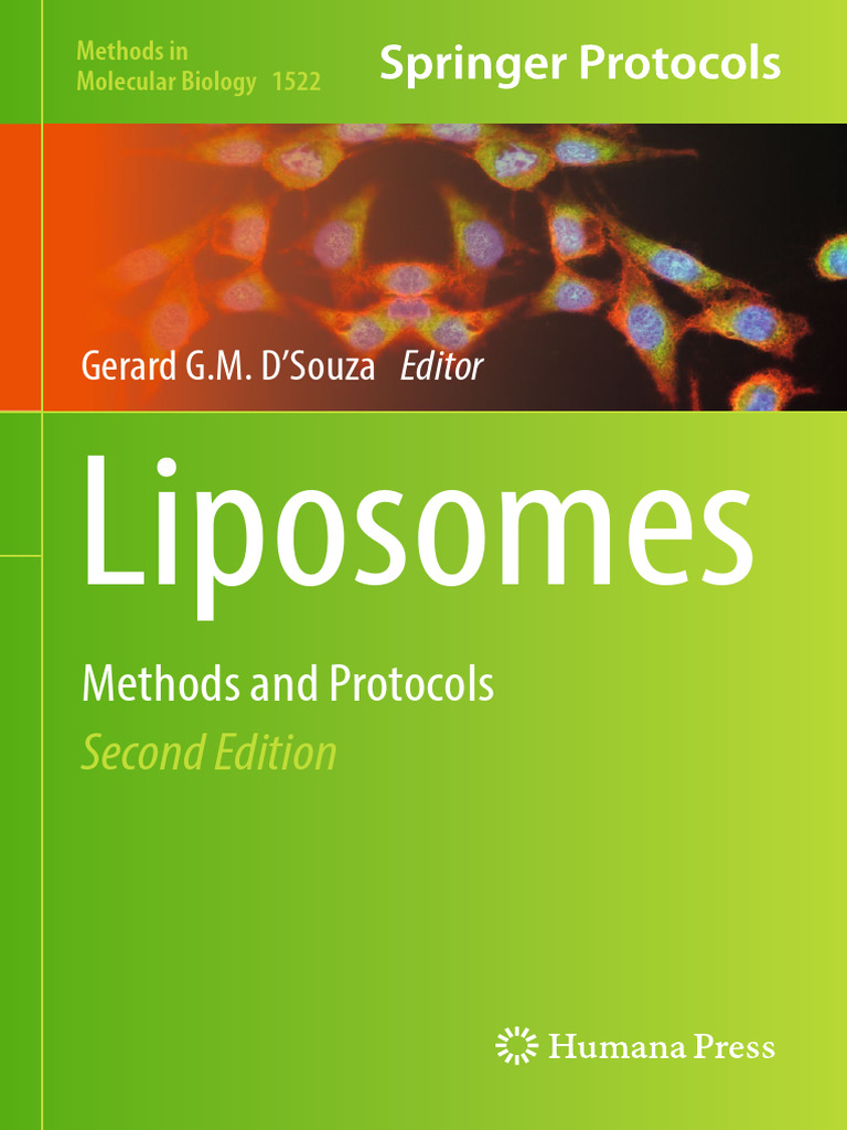 Liposomes: Methods and Protocols | PDF | Lipid Bilayer | Liposome