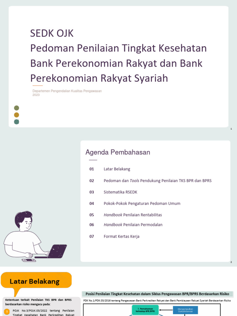 Pedoman Penilaian TKS BPR/BPRS 2024 | PDF