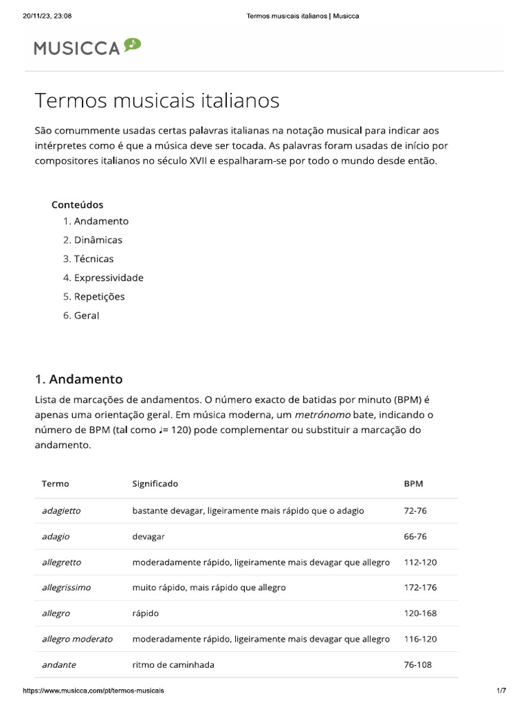 expressão musical - escrita musical FAZER RESUMO | PDF
