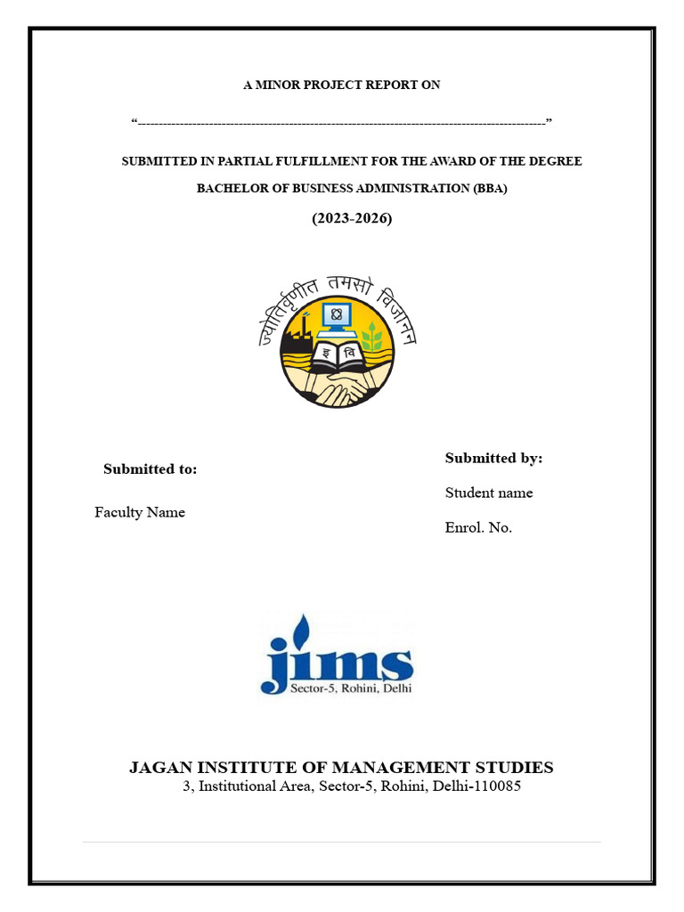 Sample Project | PDF | Sampling (Statistics) | Methodology
