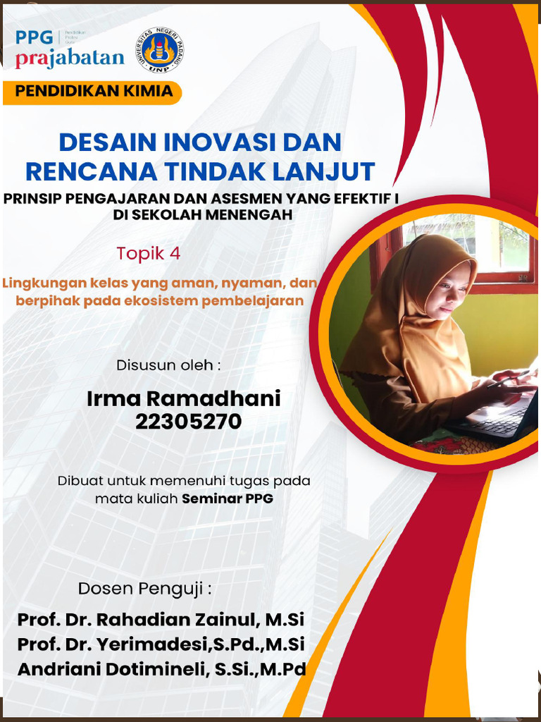 Desain Inovasi Dan RTL_Irma Ramadhani_22305270 | PDF
