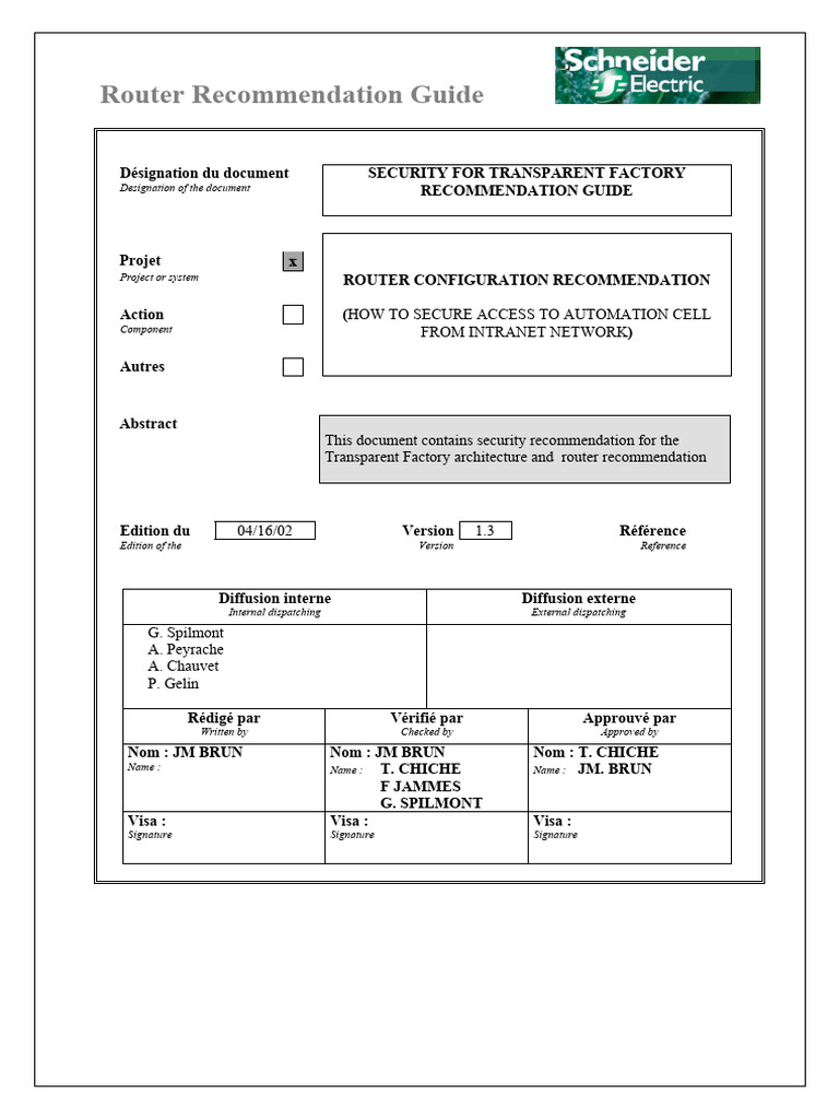 Router Recommendation Guide | PDF | Computer Network | Router (Computing)