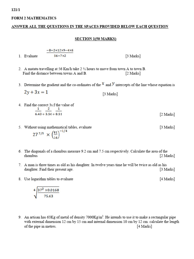 Mathematics f2 | PDF | Area | Triangle