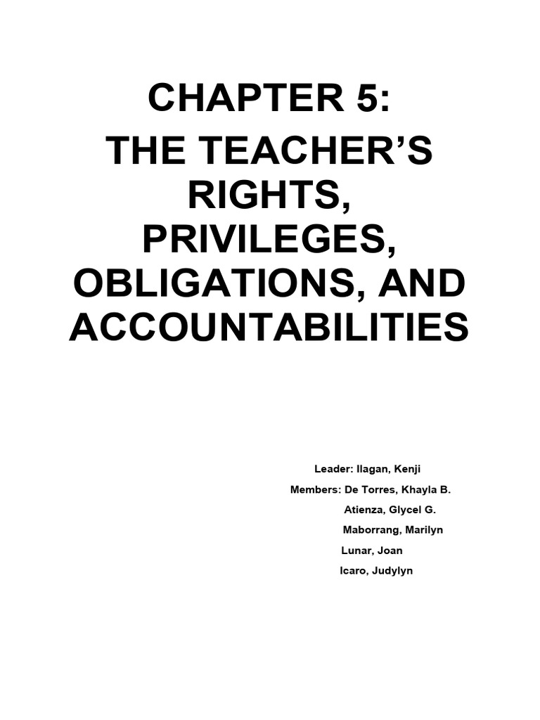 CHAPTER-5-1-1 | PDF | Cost Of Living | Teachers