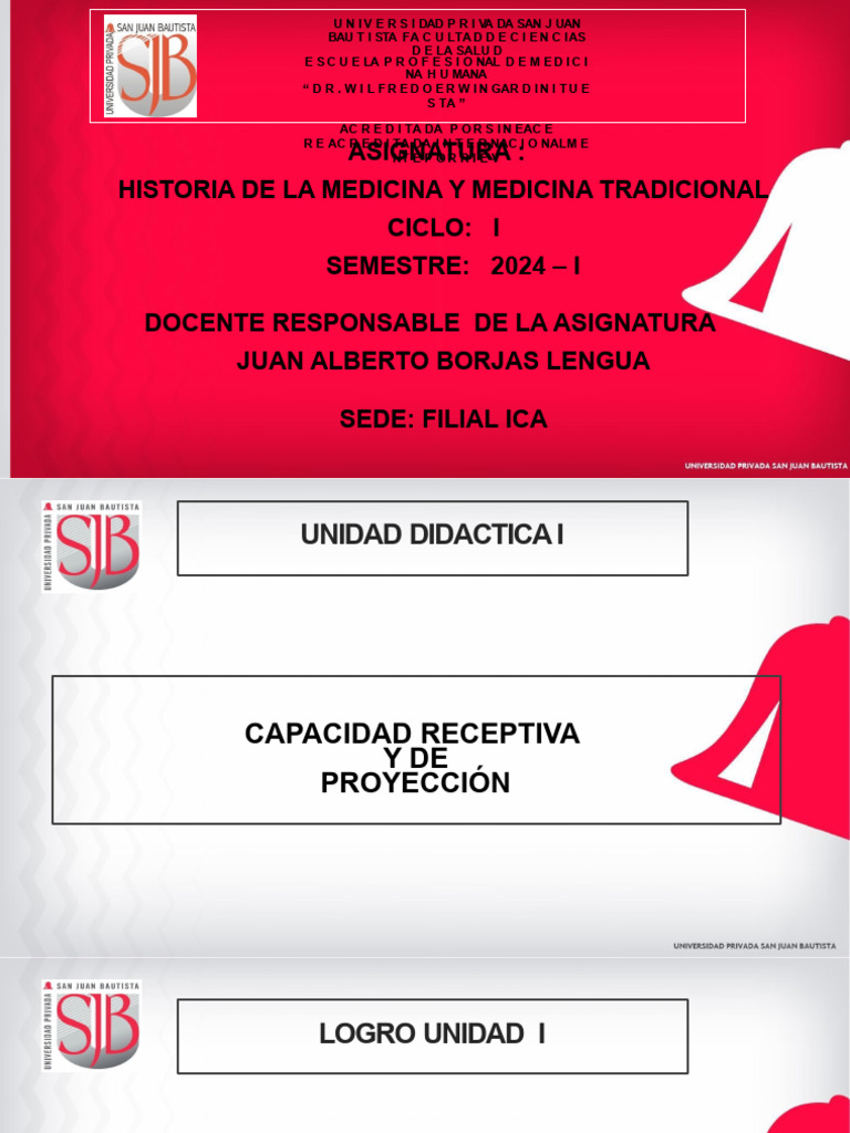 Clase #1. Historia de La Medicina. Medicina Tradicional. 2024 1 | PDF ...