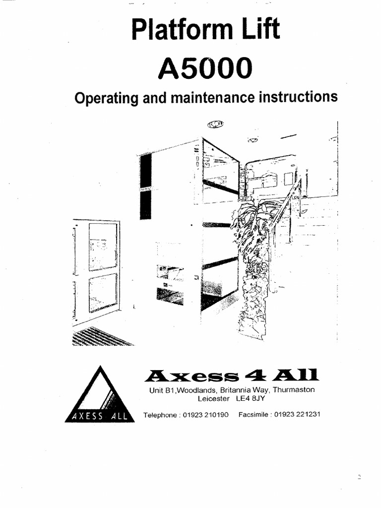 Cibes-Hissen A5000 (Old model) | PDF