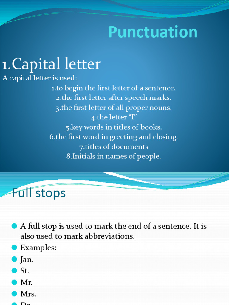 Year 7 Grammar 1 Punctuation 1 | PDF | Language Arts & Discipline ...