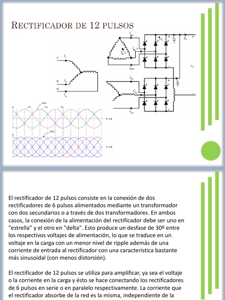Doce Pulsos | PDF | Rectificador | Transformador