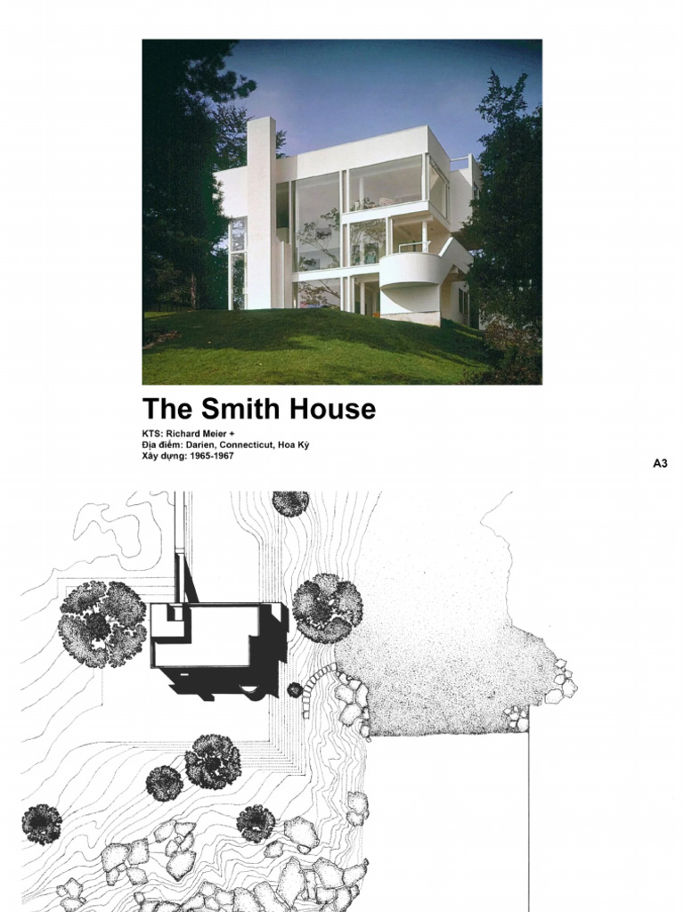The Smith House by Richard Meier - A3 | PDF