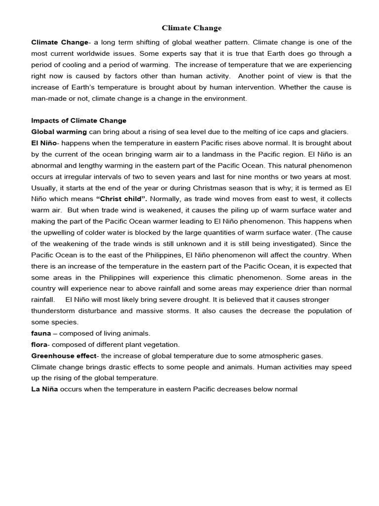 Cimate Change | Download Free PDF | Climate Change | Climate