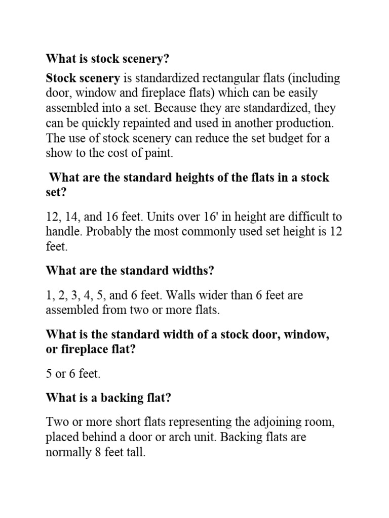 Front Of House Pdf Theatre Performing Arts