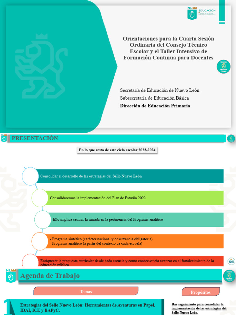 CTE04 26-Ene-24 PWP | PDF | Escuelas | Enseñando