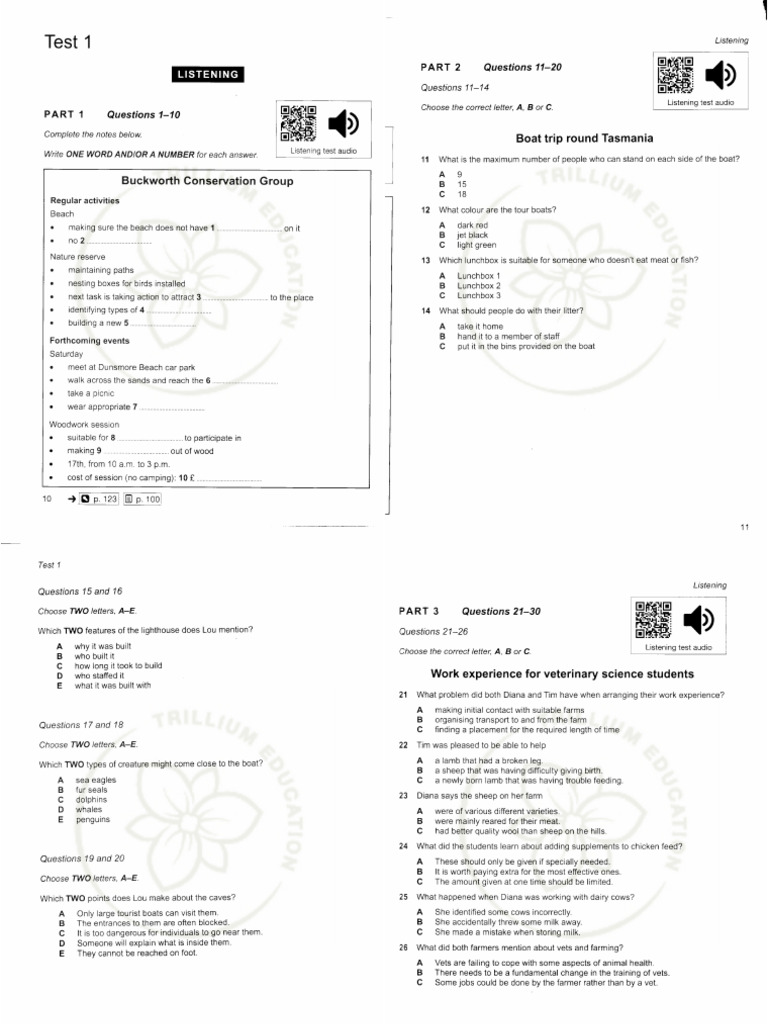 Mocks 3 Tests | PDF