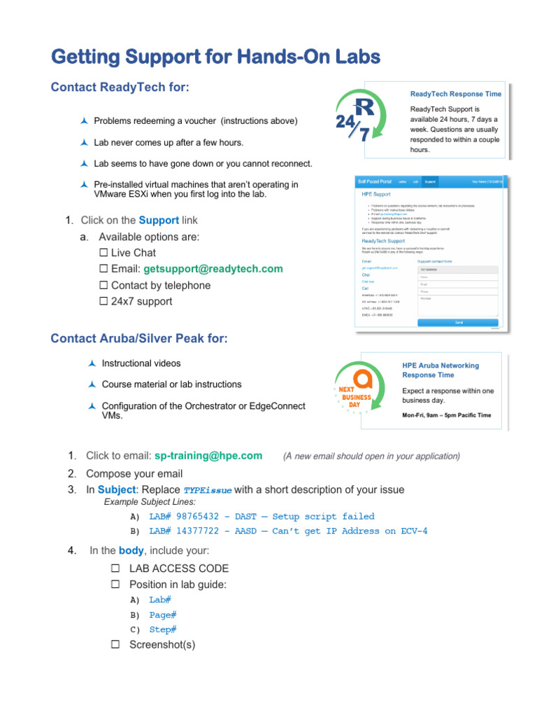4. GETTING HELP for Hands-On Labs | PDF | Computer Networking | Computer Engineering