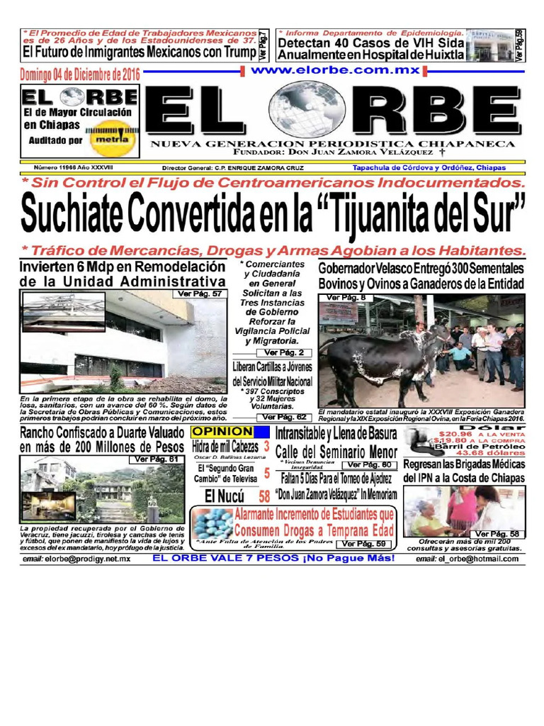El Orbe 04 12 2016 | PDF